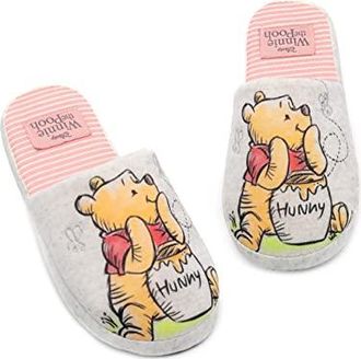 Disney Winnie The Pooh Pantoufles Womens Bear ou Eeyore House 38-39 EU
