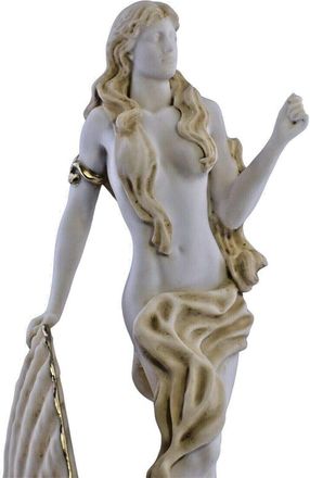 Generic G&ouml;ttin Aphrodite Venus in Muschel Cast Alabaster Statue Skulptur Figur 22,5 cm