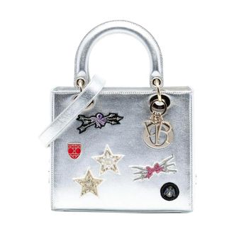 Dior Pre-owned Bestickte Verzierte Tasche - - Pre-owned - Damen - Grau - ONE SIZE