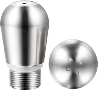 Generic Embout de buse &agrave; vapeur en acier inoxydable pour machine &agrave; caf&eacute; Expobar (quatre trous)