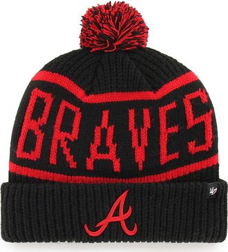 47 Brand 47 BEANIE MLB ATLANTA BRAVES CALGARY CUFF KNIT BLACK