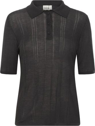 MY ESSENTIAL WARDROBE Femme, Tops, Gris, Taille: 44 FR PalomaMW Knit Polo SS