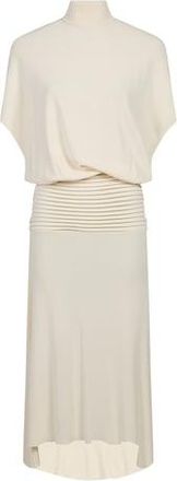 ARAKII Robe longue &agrave; taille fronc&eacute;e