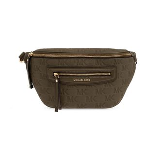 Michael Kors Jet Set Travel Mittelgro&szlig;e Sling Bag mit Logo-Pr&auml;gung - - Bags - Damen - Gr&uuml;n - ONE SIZE