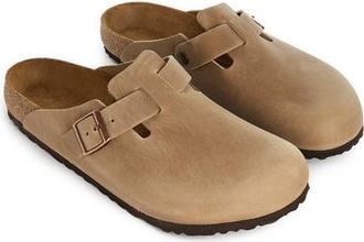 Birkenstock Mules Boston en cuir