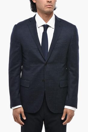 Corneliani Blazer aus Wollmischung GATE mit klassischem Revers Corneliani