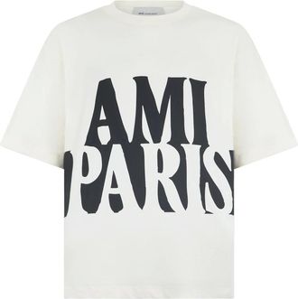 Ami Homme, Tops, Blanc, Taille: L T-Chemises