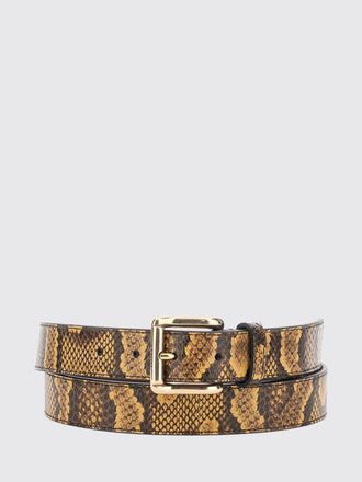 Amiri Ceinture en cuir &agrave; imprim&eacute; python avec boucle &agrave; ardillon