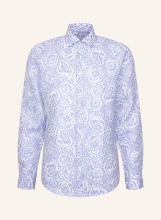 Seidensticker Seidensticker Leinenhemd Regular Fit blau
