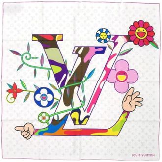 Louis Vuitton Pre-owned Soie foulards - Femme - Pre-owned - Multicolore - Taille: ONE Size