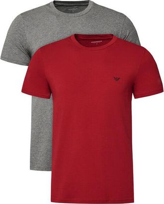 Emporio Armani T-Shirt-Set EM000391 AF10776 M8072 Bunt Regular Fit