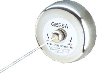 Geesa Wäscheleine ausziehbar, Silber