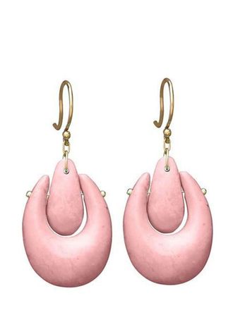 Ten Thousand Things grandes boucles doreilles OKeeffe en or 18ct