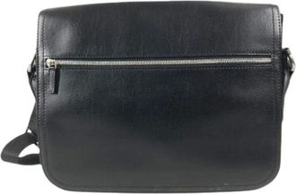 Ferragamo unisex, Pre-owned, Noir, Taille: ONE Size Sac Messenger Pre-owned