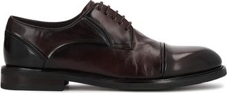 Kazar Homme, Chaussures, Brun, Taille: 41 EU Kazar Chaussures basses marron d&eacute;grad&eacute; avec bout enveloppant