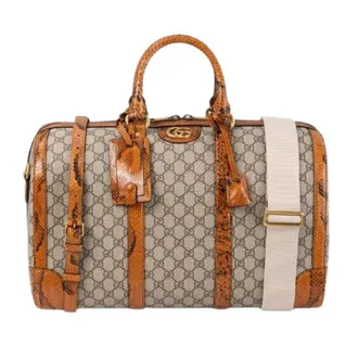 Gucci Pre-owned Toile sacs-gucci - unisex - Pre-owned - Beige - Taille: ONE Size