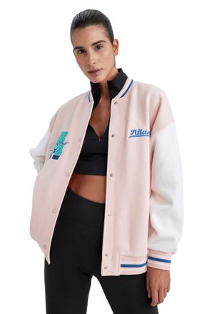 DeFacto Damen Z6381AZ Cardigan Sweater, PINK, S