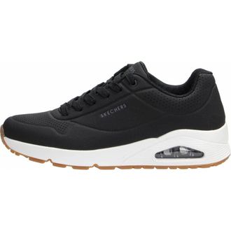 Skechers Herren Uno Stand On Air Sneaker, Black Durabuck Trim, 40 EU