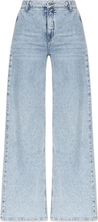 Blumarine Femme, Jeans, Bleu, Taille: 36 FR Jeans &Eacute;vas&eacute;s
