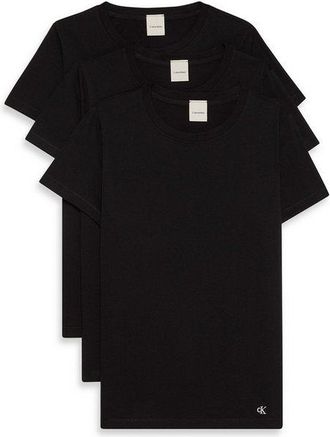 Calvin Klein Underwear T-Shirt COTTON TEE 3PK (Packung, 3er-Pack) Mit Rundhalsausschnitt