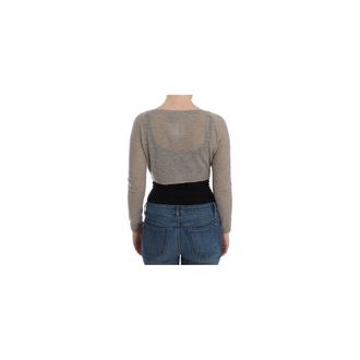 Ermanno Scervino Cropped Alpaca Cardigan - Beige