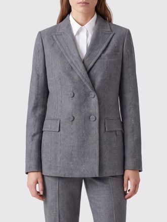 Fabiana Filippi Kurzer Zweireiher-Blazer aus Schurwolle