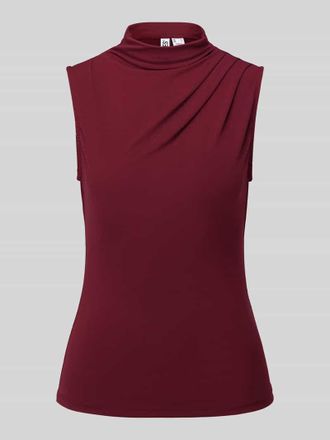 Pieces Slim Fit Tanktop mit Mock Neck Modell MADISON