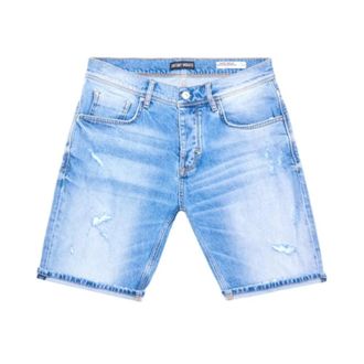 Antony Morato Hellblaue Denim Bermuda-Shorts - - Shorts - Herren - Blau - W33