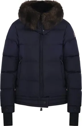 Moncler Veste Arabbas - Femme - Vestes - Bleu - Taille: 42 FR