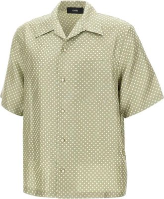Amiri Homme, Chemises, Vert, Taille: S Polka Dot Camp Shirt