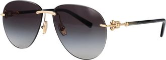 Tiffany & Co. Lunettes de soleil Aviator - unisex - Accessoires - Jaune - Taille: 59 MM