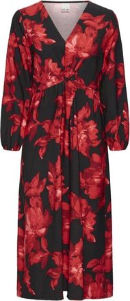 Ichi Ichi, Femme, Robes, Multicolore, Taille: 40 FR Maxi Dress