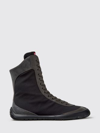 Camper Bottines Peu Path+ bicolores en cuir et PET recycl&eacute; avec zip lat&eacute;ral