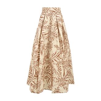 Akep Plissee-Maxirock - - Skirts - Damen - Mehrfarbig - 2XS