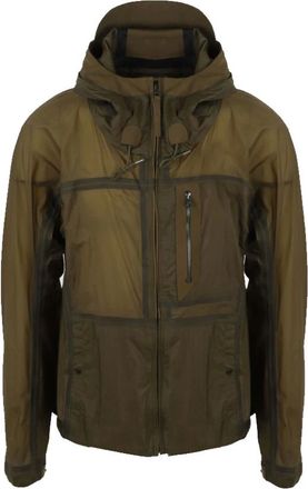 Ten c Homme, Vestes, Vert, Taille: 2XL Veste Chemise Coupe-Vent Assembl&eacute;e Wind Combo