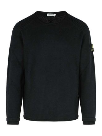 Premiata Rundhalspullover - Schwarz