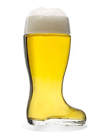 St&ouml;lzle Botte &agrave; bi&egrave;re 1250 ml I verre &eacute;l&eacute;gant 1 l l I lavable au lave-vaisselle I cristal sans plomb I haute r&eacute;sistance aux chocs I chope &agrave; bi&egrave;re de qualit&eacute; I