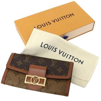 Louis Vuitton Pre-owned Long wallet (bi-fold) - - Pre-owned - Damen - Braun - ONE SIZE