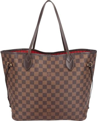 Louis Vuitton Crossbody Bags - Louis Vuitton Monogram Damier Ebene Neverfull MM S - Gr. unisize - in Braun - f&uuml;r Damen