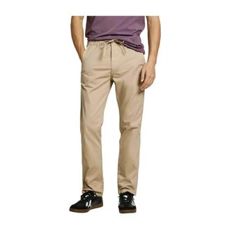 Pepe Jeans London Bequeme Pull On Chino Hose - - Trousers - Herren - Beige - W29