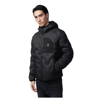 RefrigiWear Homme, Vestes, Noir, Taille: XL Bomber Jacket with Hood