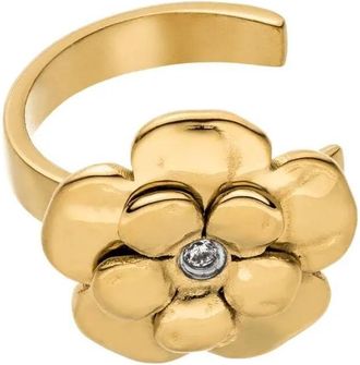 Purelei Ohrringe - Earcuff Flower - Gr. unisize - in Gold - f&uuml;r Damen