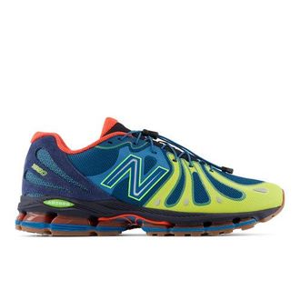 New Balance Unisexe Abzorb 1890 en Bleu/Vert, Synth&eacute;tique, Taille 39.5