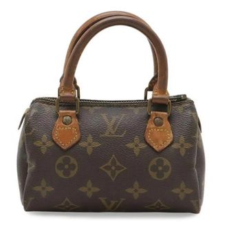 Louis Vuitton Pre-owned Mini Speedy Monogram Handtasche - - Pre-owned - Damen - Braun - ONE SIZE