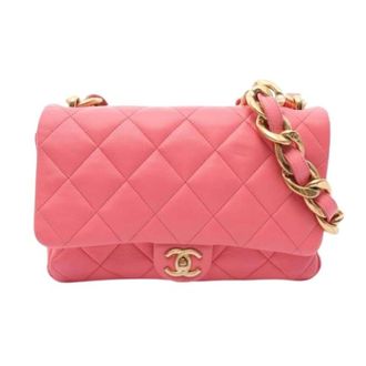 Chanel Pre-owned Vintage Schultertasche - - Pre-owned - Damen - Rosa - ONE SIZE
