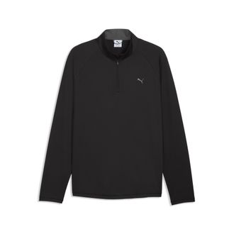 Puma Pure Grid Golfjacke mit Rei&szlig;verschluss bis zum Hals Herren, Accessoires, Schwarz, XXL