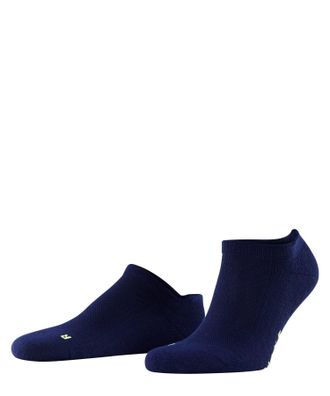 Falke Unisex Sneakersocken Cool Kick Sneaker U Sn weich atmungsaktiv schnelltrocknend kurz einfarbig 1 Paar, Blau Marine 6120-O, 35-36