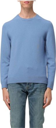 Drumohr Homme, Pulls, Bleu, Taille: 2XL Pull Ras du Cou