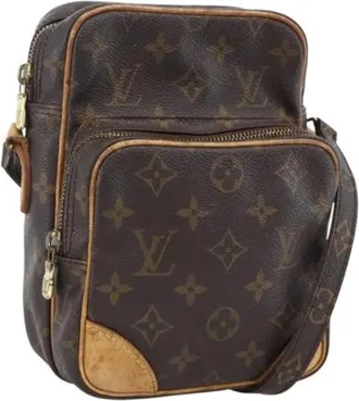 Louis Vuitton Sac bandouli&egrave;re vintage monogramme Pre-owned - Femme - Pre-owned - Brun - Taille: ONE Size