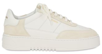 Axel Arigato Mens Sneakers High-Platform White Polyester Trainers